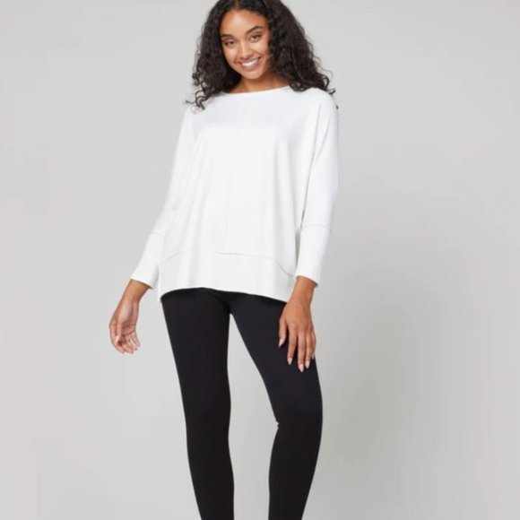 SPANX | Tops | Copy Spanx Perfect Length Top Dolman 34 Sleeve | Poshmark